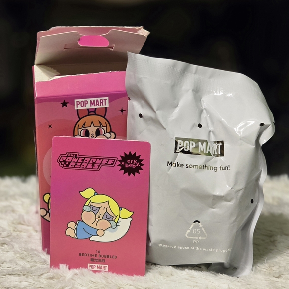 POP MART | Toys | Pop Mart Sold Out Authentic Cry Baby Power Puff ...